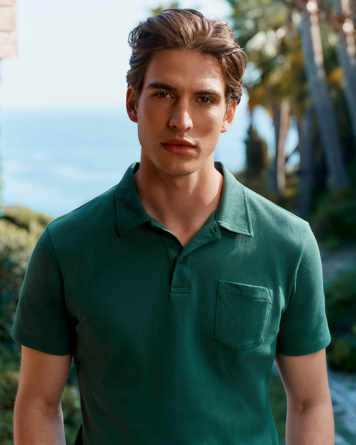 Men's Loopback Sweatshirt in Rust | Sunspel