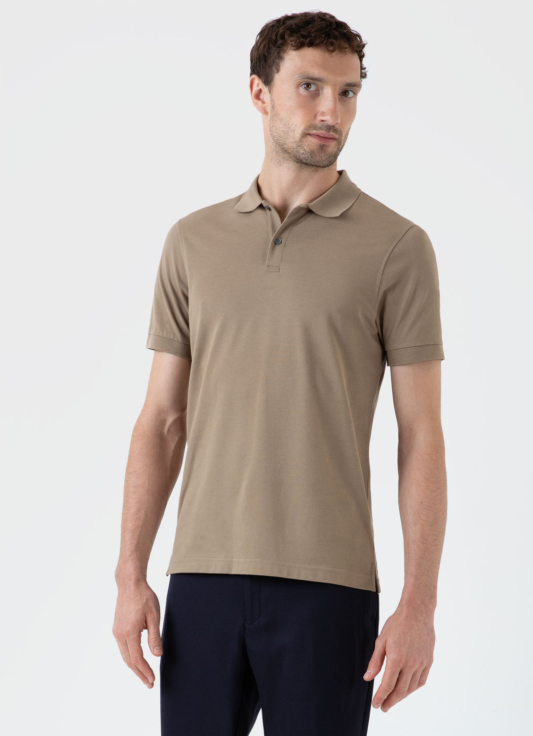 Men’s Piqué Polo Shirts | Sunspel