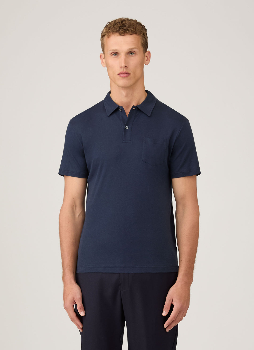 Sea Island Cotton Polo Shirts | Sunspel