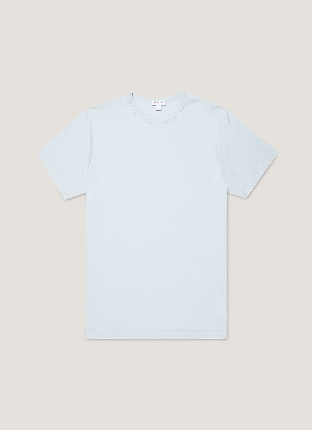 Men's Classic T-shirt in Frost Blue | Sunspel